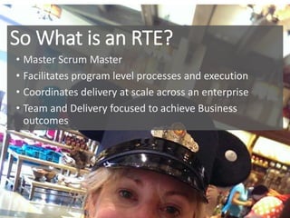 Release Train Engineer - the Master Scrum Master | PPTX