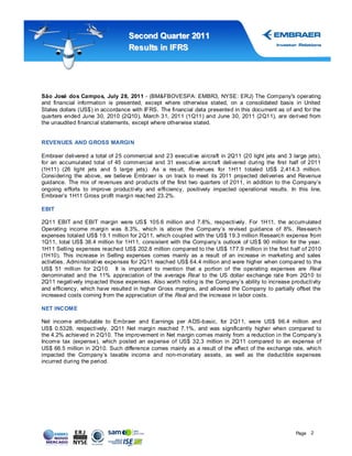 Release usd 2_q11_final | PDF