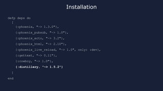 Releasing Elixir/Phoenix Applications | PPT