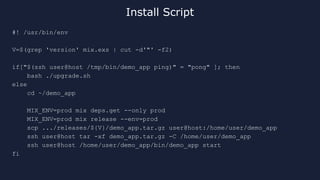 Releasing Elixir/Phoenix Applications | PPT