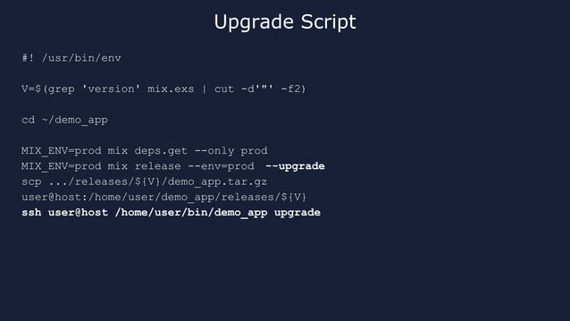 Releasing Elixir/Phoenix Applications | PPT