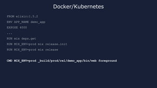 Releasing Elixir/Phoenix Applications | PPT