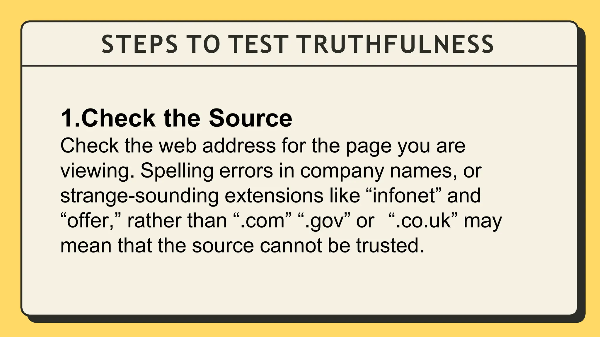 RELEVANCE-FINAL-PPT.determine the relevance and the truthfulnesspptx | PPTX