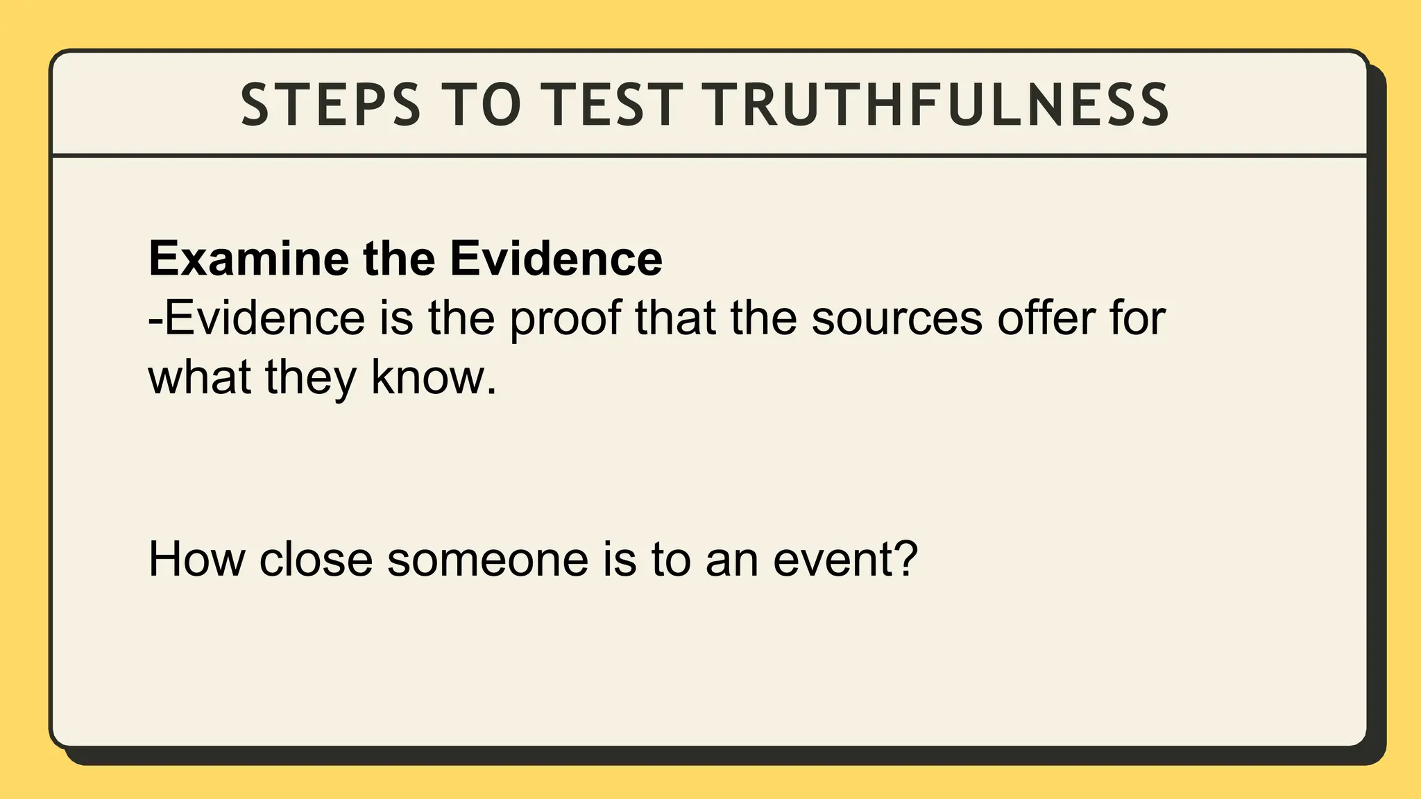RELEVANCE-FINAL-PPT.determine the relevance and the truthfulnesspptx | PPTX