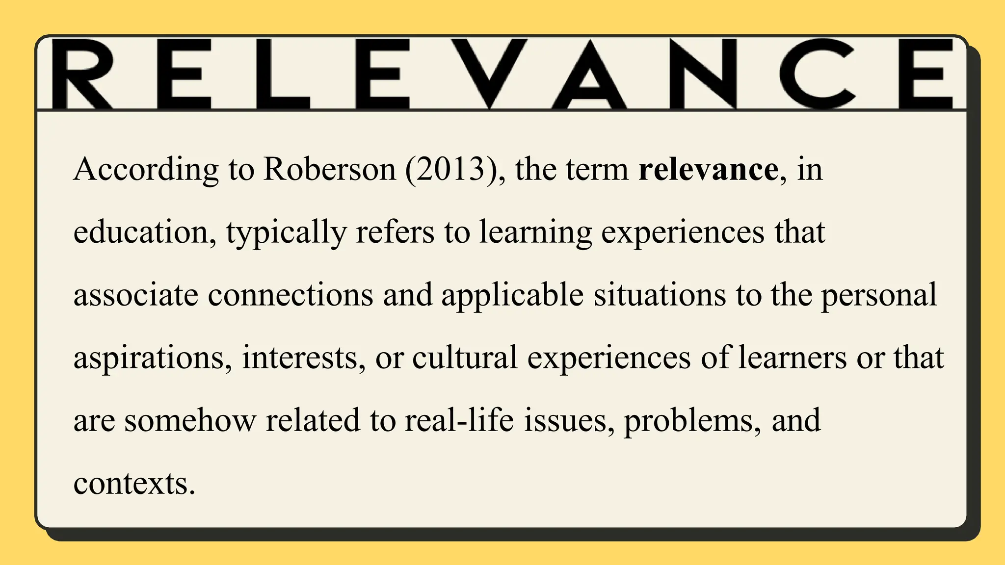 RELEVANCE-FINAL-PPT.determine the relevance and the truthfulnesspptx | PPTX