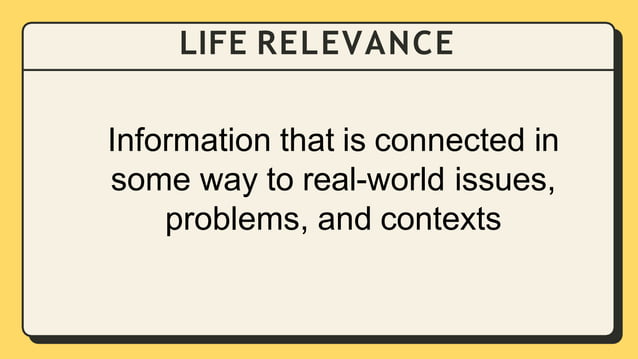 RELEVANCE-FINAL-PPT.determine the relevance and the truthfulnesspptx | PPTX