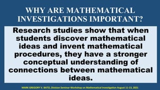 RELEVANCE-OF-MATHEMATICAL-INVESTIGATION-DURING-PANDEMIC-rhodalyn.pptx