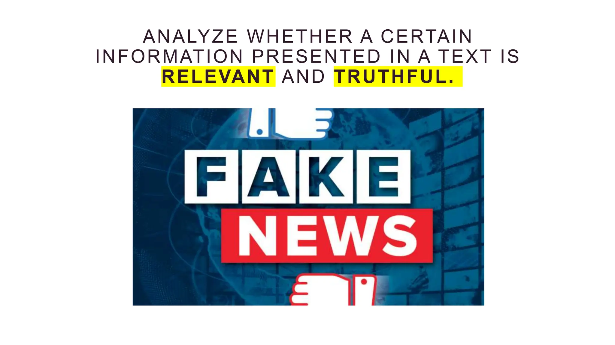 Relevance and truthfulness of idea .pptx