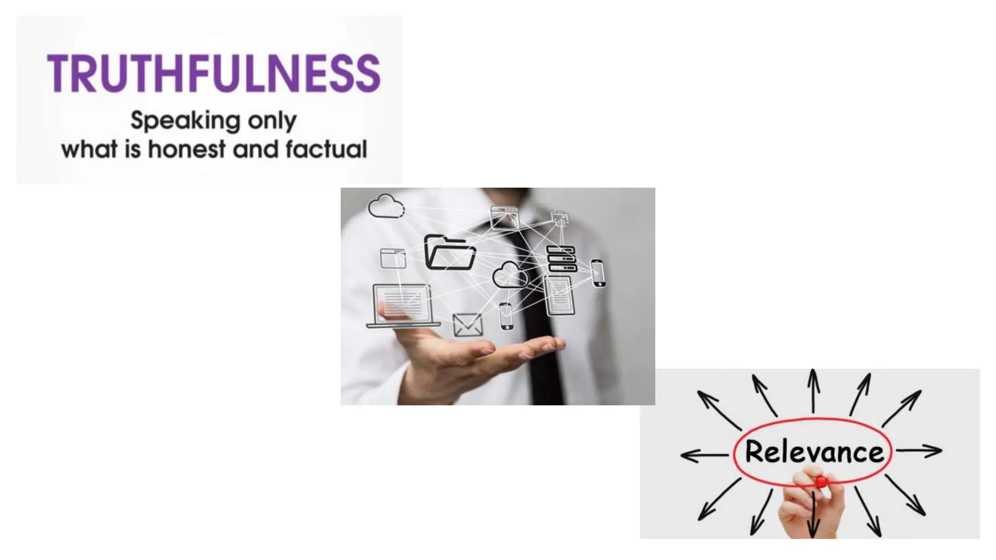 Relevance and truthfulness of idea .pptx