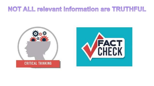 Relevance and truthfulness of idea .pptx