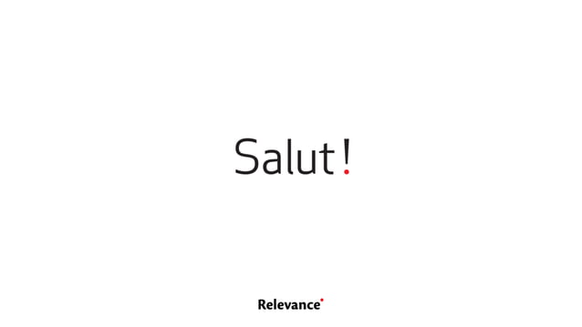 Relevance - Company Presentation | PPTX