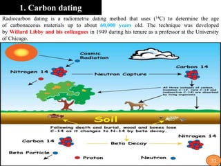Relevance of carbon 14 in soil sciences | PPTX