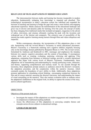 RELEVANCE OF FILM ADAPTATIONS IN MODERN EDUCATION final.pdf