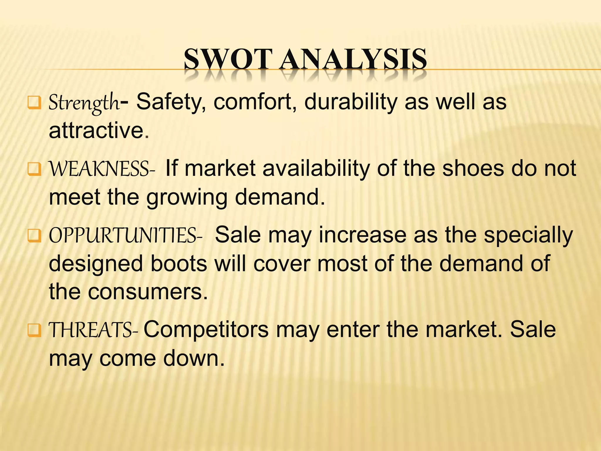 Igor Ansoff presented a matrix that focused on the firm's present and ...