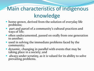 Relevance of indigenous Knowledge, appropriate technology and.pptx