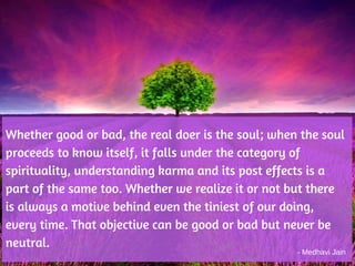 Relevance of Jain Karma Theory in Context of Self Improvement | PDF