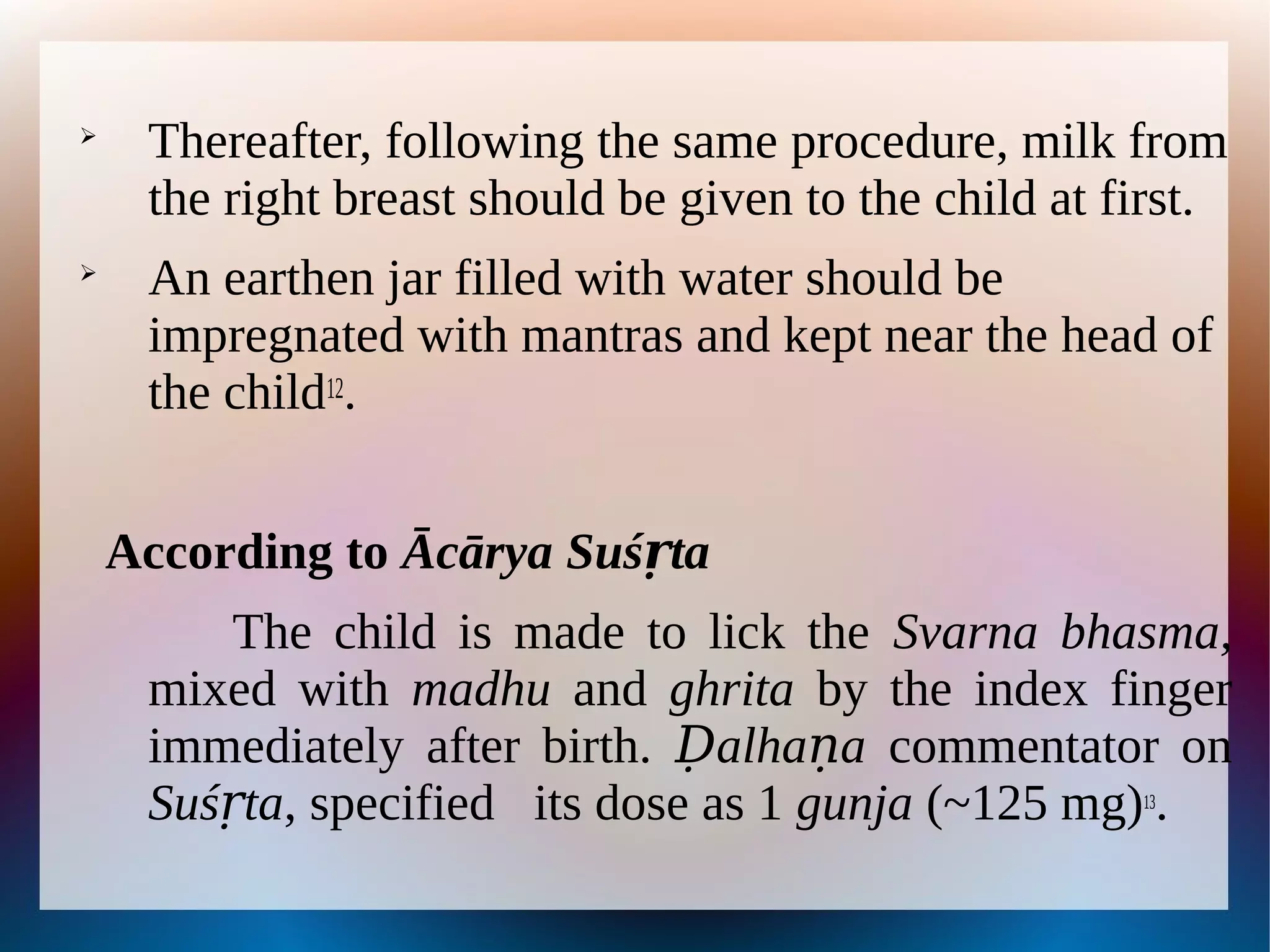 Relevance of Performing Jatakarma | PDF