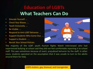 Relevance of sex education at secondary level | PPTX