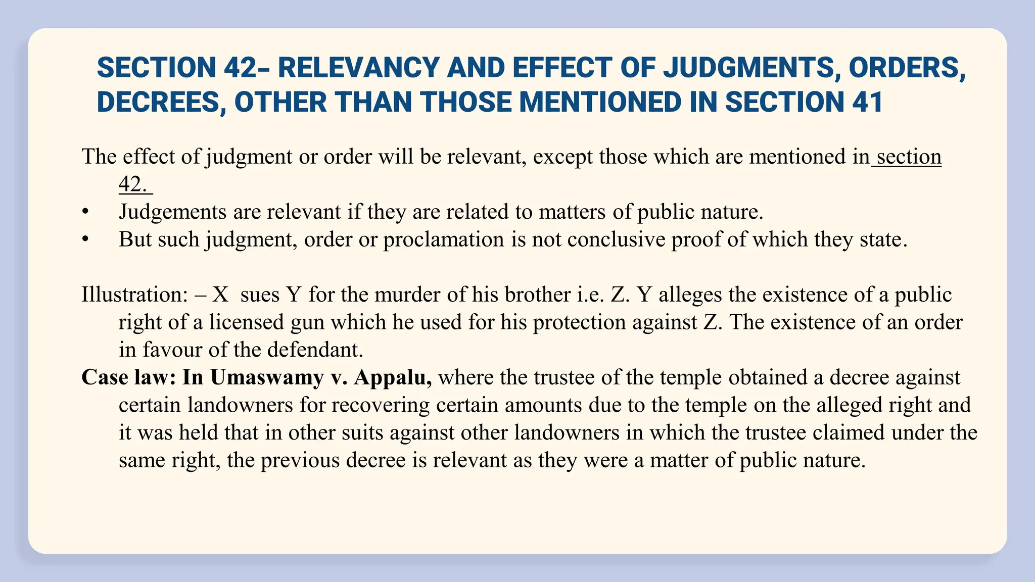RELEVANCY OF JUDGEMENT IN EVIDENCE LAW(1).pptx