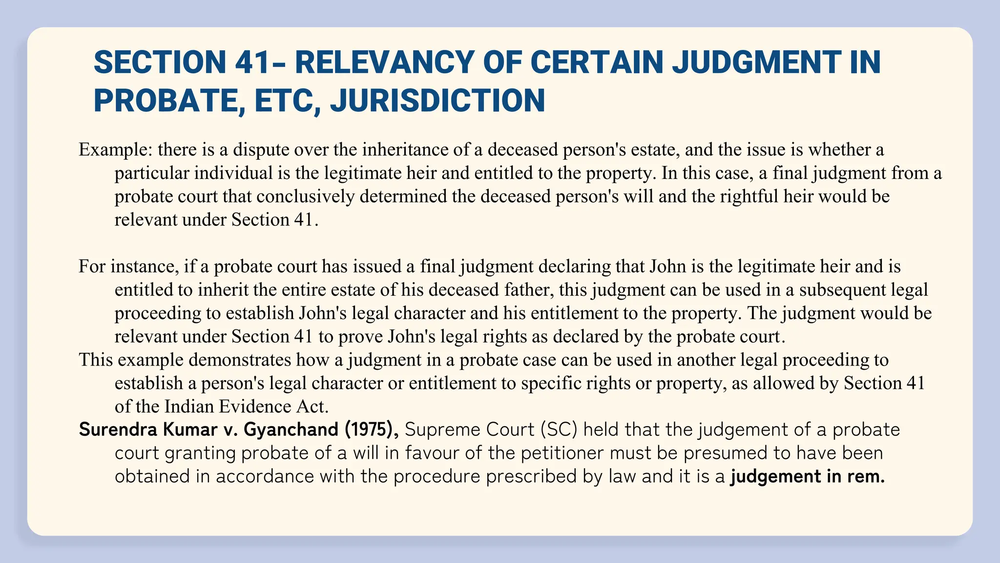 RELEVANCY OF JUDGEMENT IN EVIDENCE LAW(1).pptx
