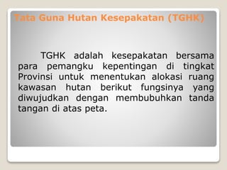 Relevansi tghk dan rtrw dalam tata ruang | PPTX