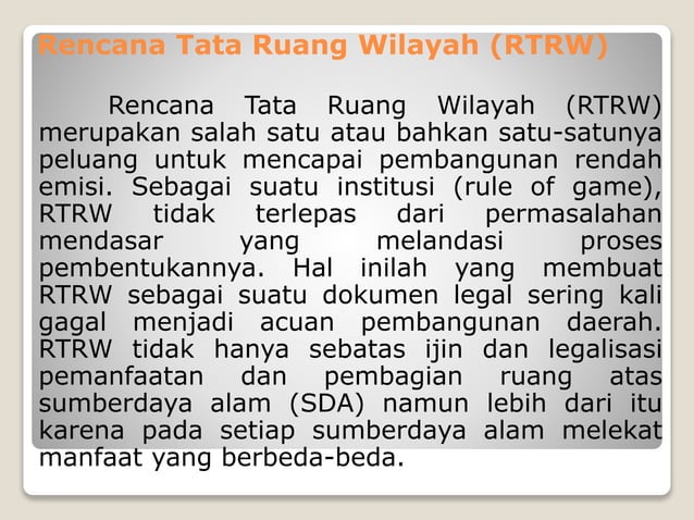 Relevansi tghk dan rtrw dalam tata ruang | PPTX