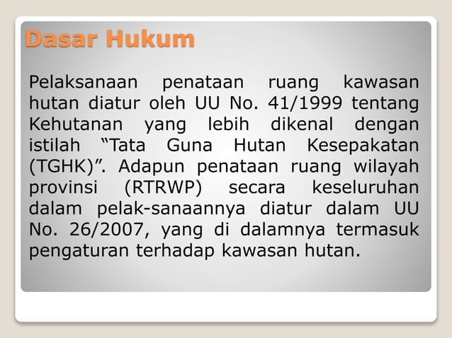 Relevansi tghk dan rtrw dalam tata ruang | PPTX