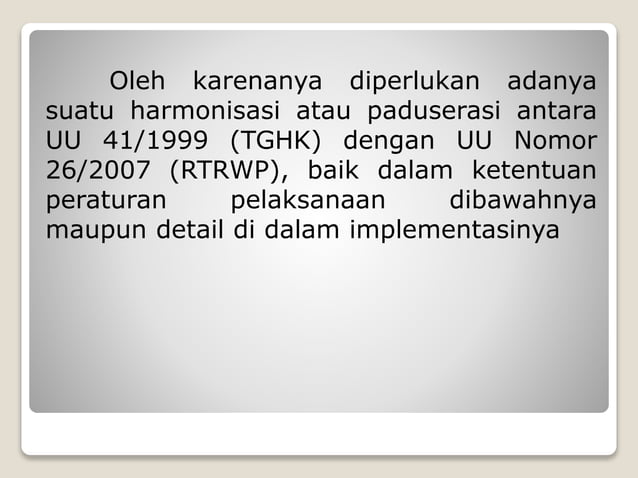 Relevansi tghk dan rtrw dalam tata ruang | PPTX