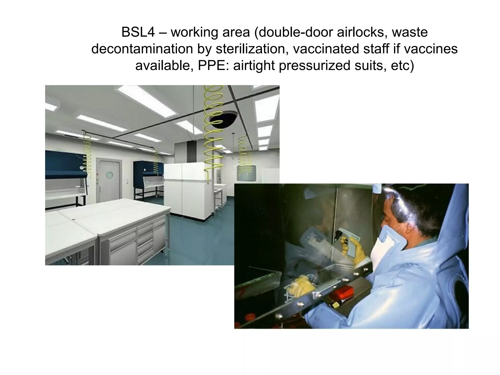 Microbiology laboratories: some relevant definitions and elements of ...