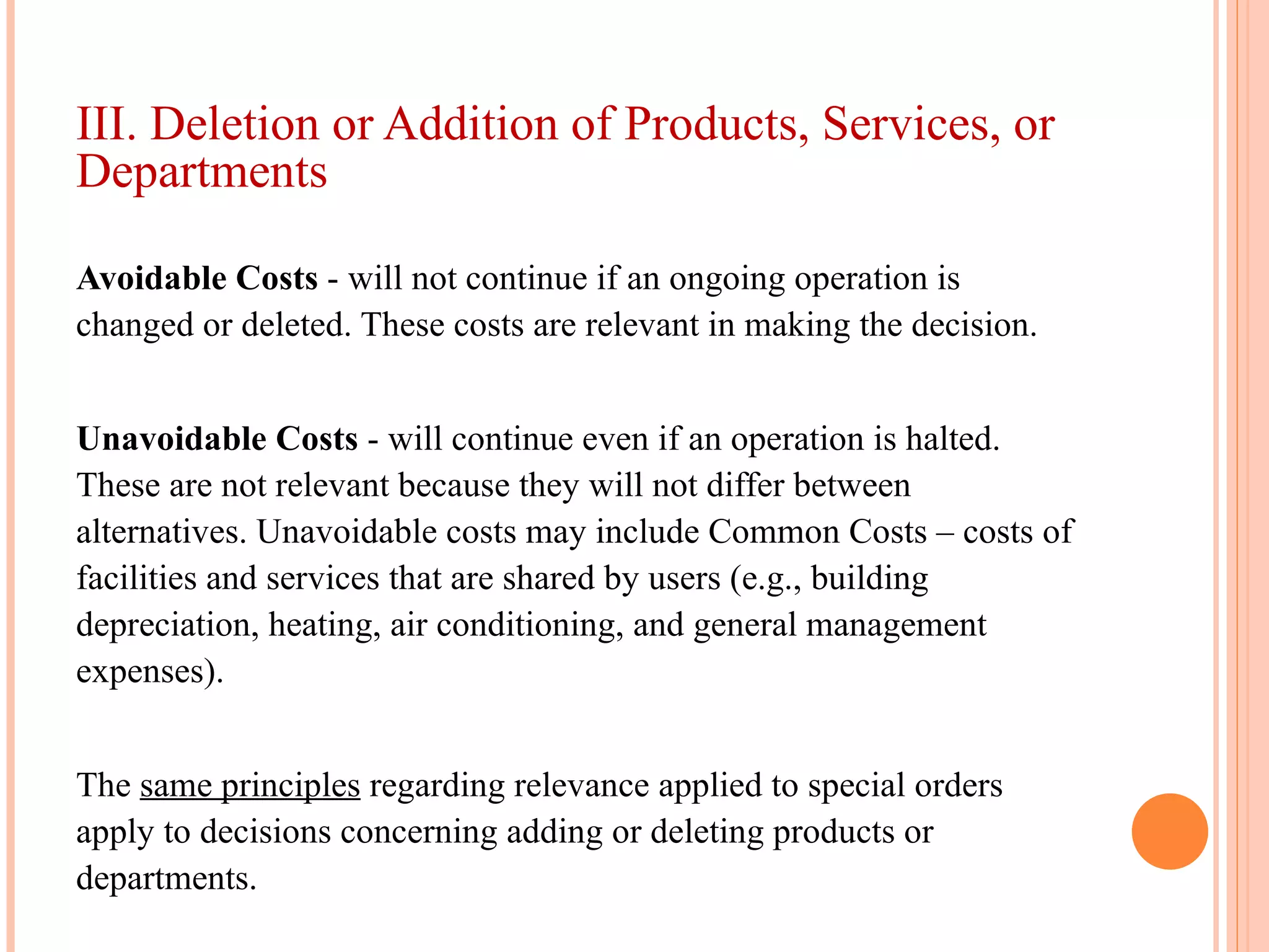 Relevant information and decision making | PPT