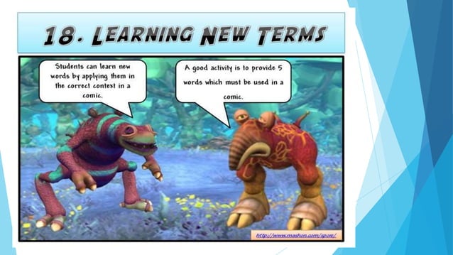 Relevants of using comics in the classroom | PPTX