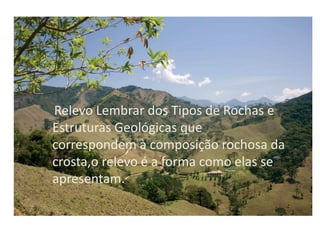 Relevo brasileiro | PPTX