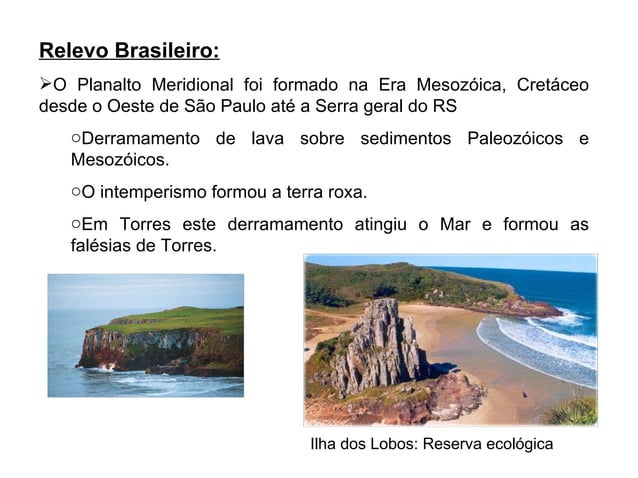 Relevo Brasileiro- Geografia | PPT