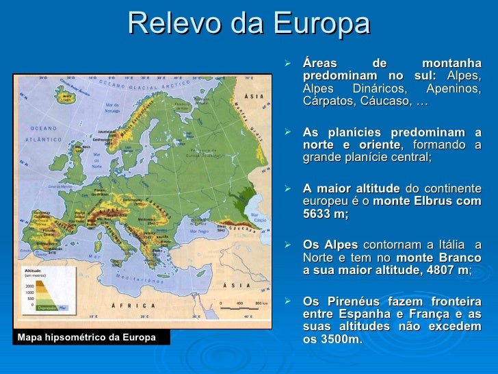 trabalhos para escola : Europa