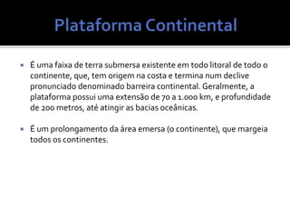 RELEVO OCEÂNICO | PPTX