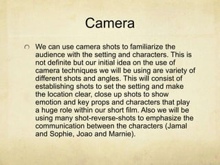 Reflective video (Planning) A2 script | PPT