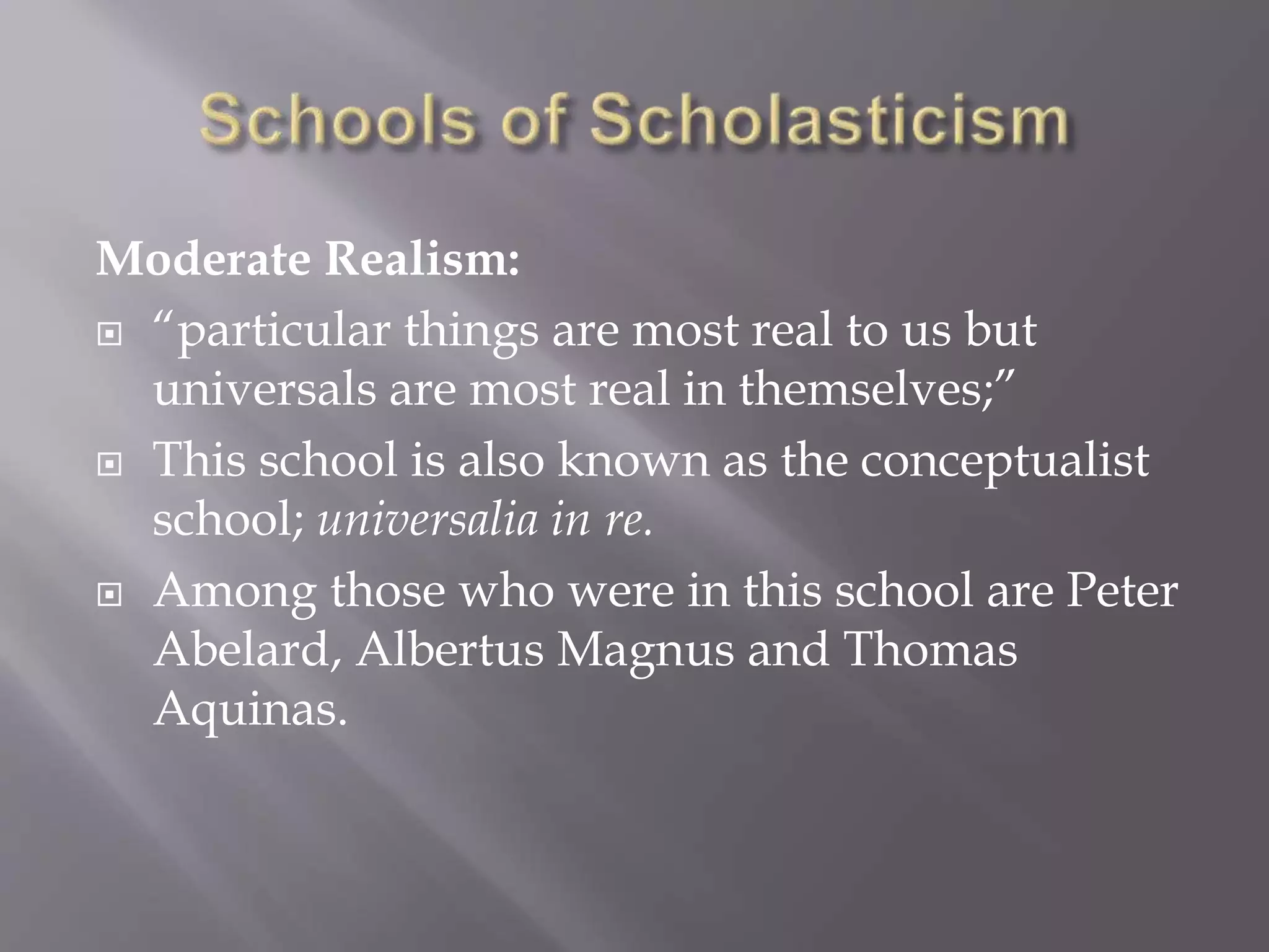 scholasticism | PPTX
