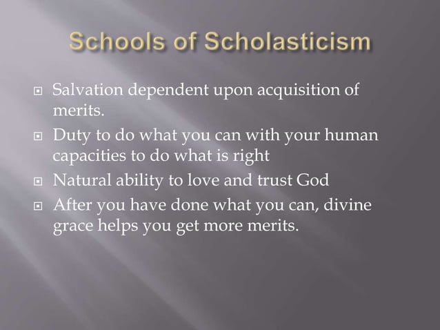 scholasticism | PPTX