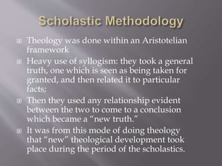 scholasticism | PPTX
