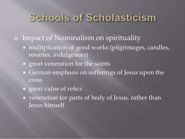 Scholasticism Definition