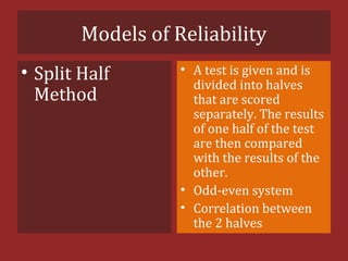 Reliability | PPT