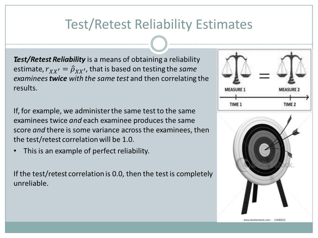 Reliability | PPTX | Standardized Testing | Educational Assessment