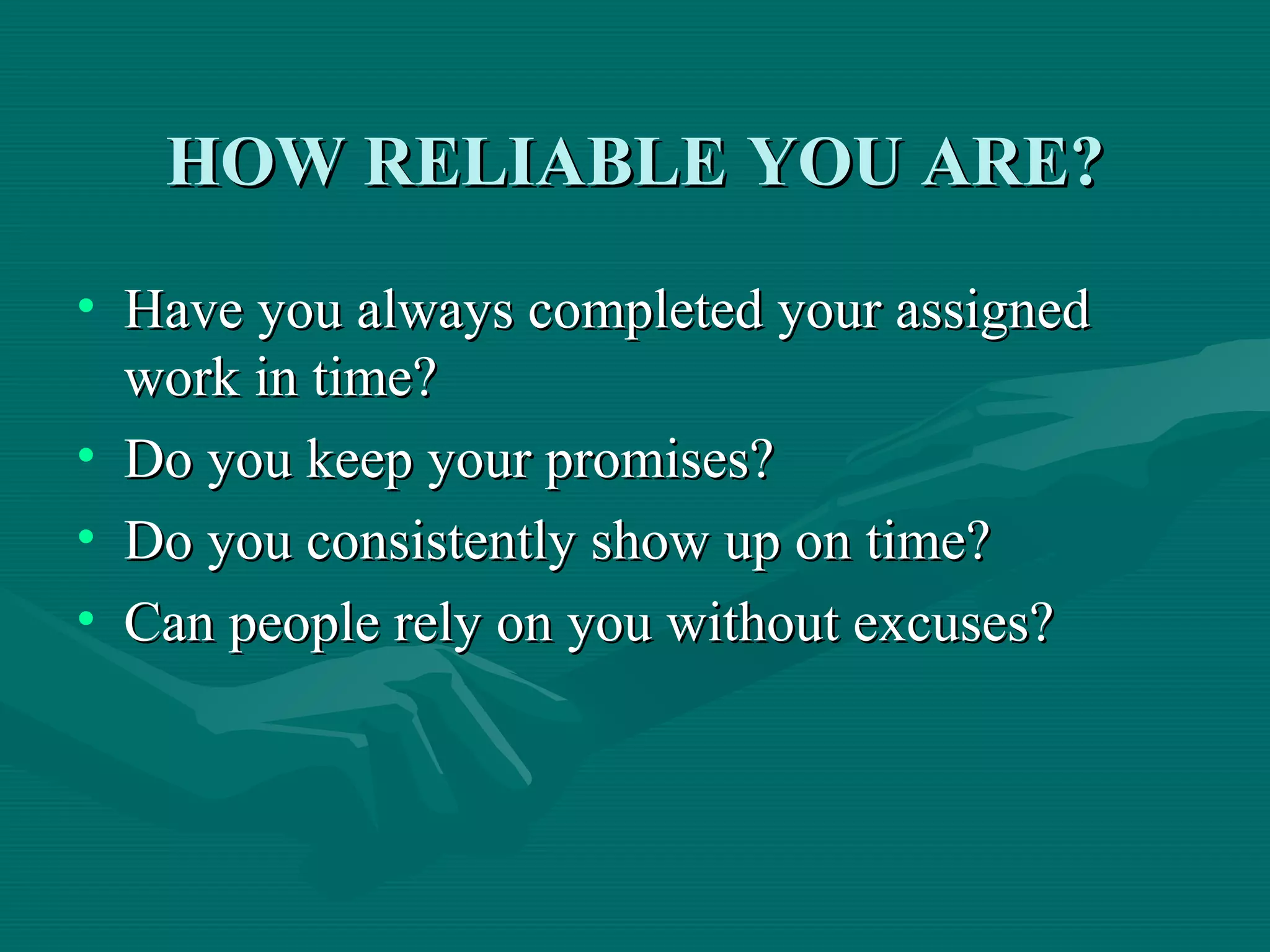 Reliability | PPT