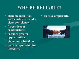 Reliability | PPT