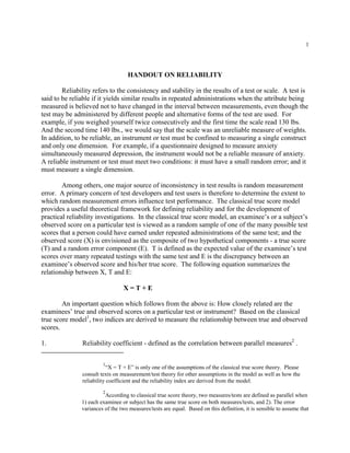 Reliability Analysis | PDF