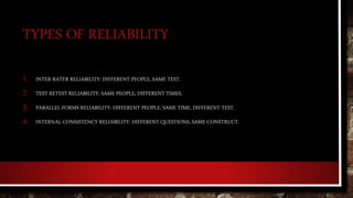 Reliability | PPT