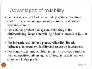 Reliability | PPTX