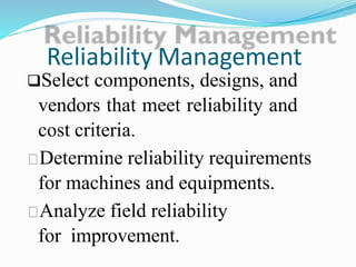 Reliability | PPTX