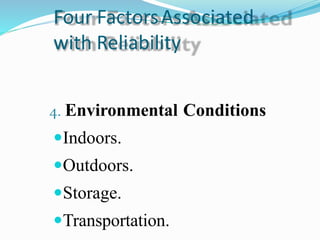 Reliability | PPTX