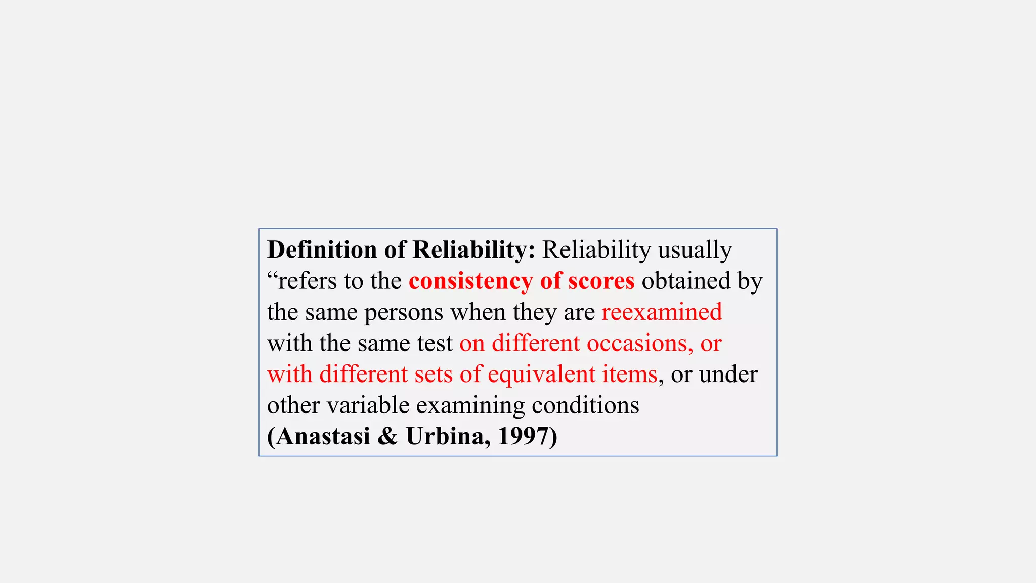 Reliability | PPTX